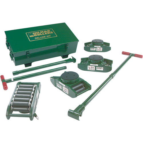 Hilman Rollers Machine Roller Kit, 12 tons Capacity MH766 | CTEC Supply